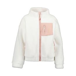 Blue Seven Fleecejacke in Weiß/ Rosa - 50% | Größe 116 | Kids-fleecejacken-fleecepullover