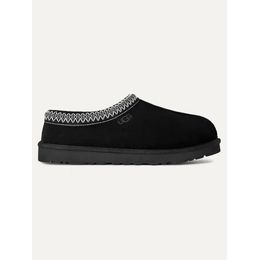 UGG Australia UGG Leder-Hausschuhe "Tasman II" in Schwarz - 10% | Gr&ouml;&szlig;e 40 | Herren-hausschuhe
