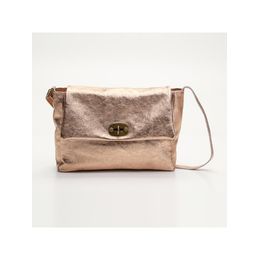 Abaco Leder-Umh&auml;ngetasche "Ana" in Beige - (B)26 x (H)18 x (T)7 cm - 62% | Damen-taschen