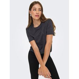 Only Shirt in Anthrazit - 32% | Gr&ouml;&szlig;e S | Damen-tops