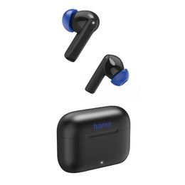 Hama Bluetooth-Kopfhörer »Bluetooth Kopfhörer (TWS, Headphones, kabellos, In-Ear, ANC, ENC, App)« Bluetooth HFP HSP Active Noise Cancelling...