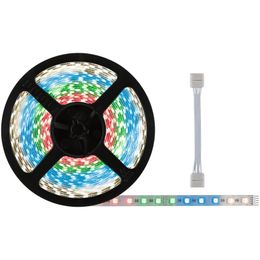 Paulmann LED-Streifen »MaxLED 500 Einzelstripe inkl. Adapterkabel 10m RGBW+ 72W 500lm/m« 1 Stk.-flammig unbeschichtet silberfarben