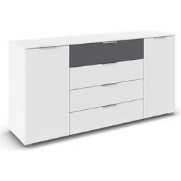 Rauch Kombikommode &raquo;Sideboard T&uuml;rkommode Schubladenkommode Kommode ASTANA&laquo; Breite 160 cm / H&ouml;he 81 cm, mit 4 Einlegeb&ouml;den, 2-t&uuml;rig, 4 ger&auml;umige 