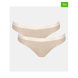 Sloggi 2er-Set: Slips in Beige - 50% | Gr&ouml;&szlig;e S | Damen-unterteile