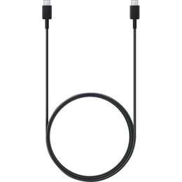 Samsung Smartphone-Kabel &raquo;USB-C zu USB-C Kabel EP-DX310 (3A)&laquo; USB-C USB-C 180 cm schwarz Kabell&auml;nge: 1,8 m