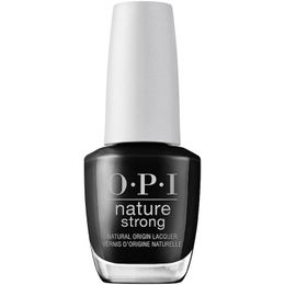 O.P.I OPI Nagellack &raquo;Nature Strong Strong as Shell&laquo; deckend, gl&auml;nzend, langanhaltend, schnelltrocknend Onyx Skies Nat&uuml;rliche Inhaltsstoffe auf Pflanzenbasis