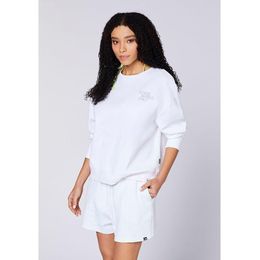 Chiemsee Sweatshirt in Wei&szlig; - 63% | Gr&ouml;&szlig;e S | Damen-sweatshirts-jacken