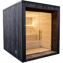 Weka Saunahaus »Luua« Schwarz