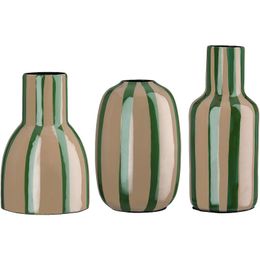 s.Oliver Tischvase &raquo;3er Set, Deko-Vase, klein, "Piccolo"&laquo; gr&uuml;n