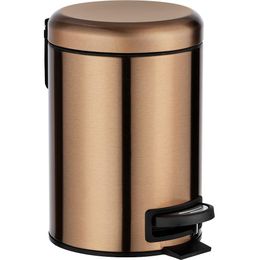 Wenko Treteimer "Leman" in Kupfer - 3 l - 11% | Muelleimer