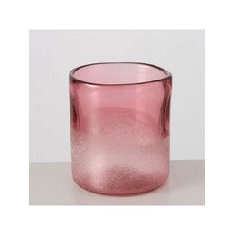 Boltze Windlicht "Halla" in Rosa - (H)9 x Ø 8 cm - 33% | Kerzen-vasen