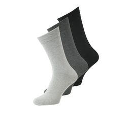 Jack & Jones JACK & JONES Freizeitsocken &raquo;JACORDINARY SOCKS 3 PACK NOOS&laquo; Packung, 3 Paar tlg. Black Pack:Dark grey - Light grey Socken Packung von Jack & Jones