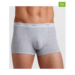 Sloggi 2er-Set: Boxershorts in Grau - 58% | Gr&ouml;&szlig;e XL | Herren-waesche