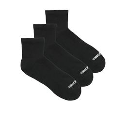 Jack & Jones JACK & JONES Freizeitsocken »JACLUCA SHORT TENNIS SOCKS 3 PACK NOOS« Packung, 3 Paar tlg. Black Pack:Black - Black Socken Packung von Jack & Jones
