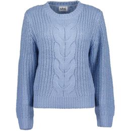 Blue Seven Strickpullover &raquo;Damen Strickpullover&laquo; 1 Stk. 518 - MITTELBLAU 36 36 Angesagter Strickpullover f&uuml;r Damen