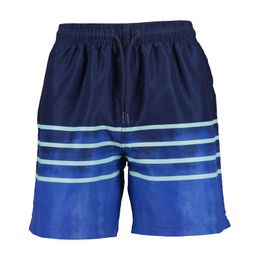 Blue Seven Badehose »Badeshorts TEENY BOYS BEACH BERMUDA«, 1 Stk. Allover Druck 520 - BLAU 152 152 Jungen Badehose mit Farbverlauf und Streifen