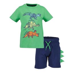 Blue Seven T-Shirt &raquo;2er Set: T-Shirt & Shorts&laquo; 1 Stk. 715 - APFEL 122 122 Cooles Dino-Set f&uuml;r Jungen