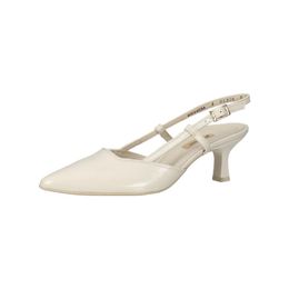 Paul Green Pumps &raquo;Pumps Leder&laquo; Beige Lack 39 39 Absatzform: Pfennigabsatz / Stiletto