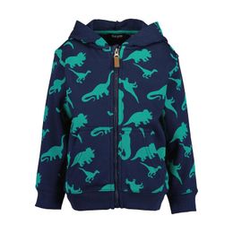 Blue Seven Sweatjacke »Jungen Sweatjacke mit Kapuze«, 1 Stk. 560 - DINO 110 110 Bequeme Jacke mit Kapuze für Jungen