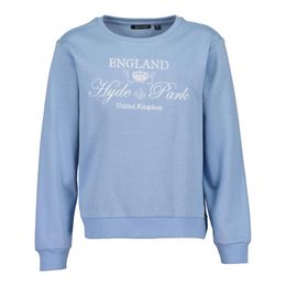 Blue Seven Sweatshirt »Teenager Mädchen Sweatshirt«, 1 Stk. 518 - MITTELBLAU 164 164 Schönes Mädchen Sweatshirt mit Rundhalsausschnitt