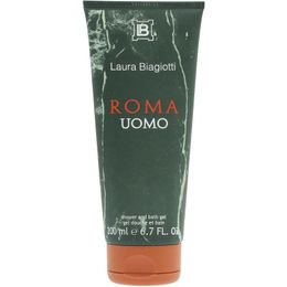 Laura Biagiotti Duschgel &raquo;Roma Uoma&laquo; mit langanhaltender Formulierung dunkelgr&uuml;n Kombinierbar mit weiteren Produkten der Roma-Serie