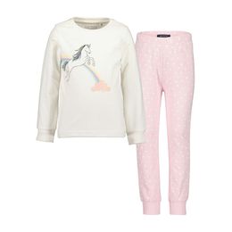 Blue Seven Pyjama in Creme/ Rosa - 53% | Gr&ouml;&szlig;e 104/110 | Kinder-waesche