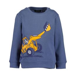 Blue Seven Sweatshirt »Jungen Sweatshirt VEHICLES«, 1 Stk. 541 - JEANSBLAU 104 104 Schönes Jungen Sweatshirt mit Baufahrzeug-Druck