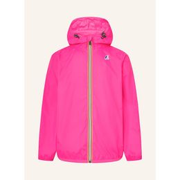 K-way Arbeitsjacke &raquo;Funktionsjacke LE VRAI 4.0 CLAUDE&laquo; Pink Intense XL XL Ripstop-Polyestergewebe, wasserabweisend, winddicht und atmungsaktiv
