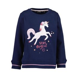 Blue Seven Sweatshirt &raquo;Swatshirt&laquo;, 1 Stk. 564 - ULTRAMARIN 110 110 Warmes Einhorn Sweatshirt f&uuml;r M&auml;dchen