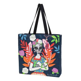 moses. Shopper "Santa Muerte" in Bunt - (B)37 x (H)38 x (T)13 cm - 10% | Damen-taschen