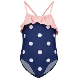 Blue Seven Badeanzug &raquo;Badeanzug&laquo; 1 Stk. R&uuml;schen 564 - ULTRAMARIN 128/134 128/134 Gepunkteter Badeanzug f&uuml;r M&auml;dchen