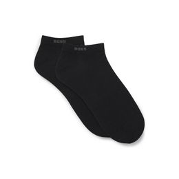 BOSS Sneakersocken »2P AS Colours CC« 2 Stk. tlg. 2x schwarz 43-46 43-46 Tief geschnittene Sneakersocke im 2er-Pack