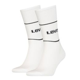 Levi's LEVI'S Socken &raquo;LEVIS SHORT CUT LOGO SPORT 2P&laquo; Packung, 2er Pack, 2 Stk. tlg. mit breitem Logobund white 35-38 35-38 Herrensocken von Levi's