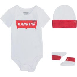Levi's® kids LEVI'S KIDS Body »Neugeborenen-Geschenkset«, 3 Stk. UNISEX weiß 2 (74/80) - N-Gr N-Gr 2 (74/80) 3tlg. Geschenke-Set von Levi's Kids für Babys