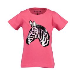Blue Seven T-Shirt &raquo;T-Shirts&laquo; 1 Stk. 421 - PINK 122 122 Cooles Kinder T-Shirt mit Tier Motiv