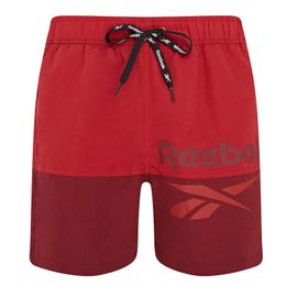 Reebok Badeshorts »Rory«, 1 Stk. mit Kordelzug und elastischem Bund, mit Logo, schnell trocknend red/burghund XL - N-Gr N-Gr XL Herren-Badehose von...