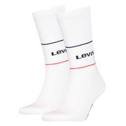 Levi's LEVI'S Socken &raquo;LEVIS SHORT CUT LOGO SPORT 2P&laquo; Packung, 2er Pack, 2 Paar tlg. mit breitem Logobund iconic 35-38 35-38 Herrensocken von Levi's