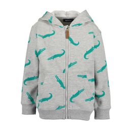 Blue Seven Sweatjacke &raquo;Jungen Sweatjacke mit Kapuze&laquo; 1 Stk. 920 - CROCO 104 104 Bequeme Jacke mit Kapuze f&uuml;r Jungen