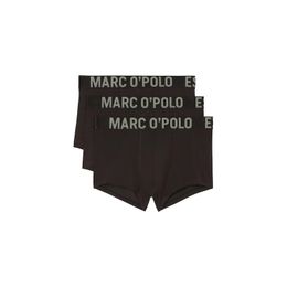 Marc O'Polo MARC O'POLO Trunk »Essentials«, mit Webbund mit kontrastfarbenem Logo-Schriftzug black M M Herren Boxershorts von Marc O'Polo