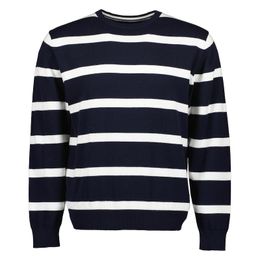 Blue Seven Strickpullover &raquo;Pullover&laquo; 1 Stk. 598 - NACHTBLAU S S Gestreifter Herren Pullover