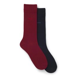 BOSS Businesssocken &raquo;2P RS Uni CC&laquo; Packung, 2er, 2 Stk. tlg. mit Markenlogo Medium Red 613 47-50 47-50 2er Pack Businesssocken von BOSS Black Menswear