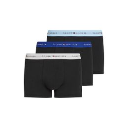Tommy Hilfiger Underwear Trunk &raquo;TRUNK 3 PACK&laquo; 3 Stk. mit kontrastfarbenem Logobund Vsl Blu/Lght Cst/Wdg Blu XXL (56) - 3 Stk. 3 Stk. XXL (56)...