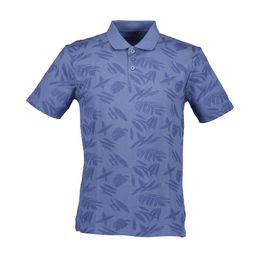 Blue Seven Poloshirt &raquo;Poloshirt&laquo; 1 Stk. 526 - BLAU XXL XXL Blue Seven Poloshirt mit Alloverdruck