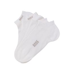 BOSS Socken »2P AS Logo Bamboo« Packung, 2 Paar tlg. mit doppelten Logoschriftzug weiß 39-42 39-42 2er Pack Socken von BOSS Underwear