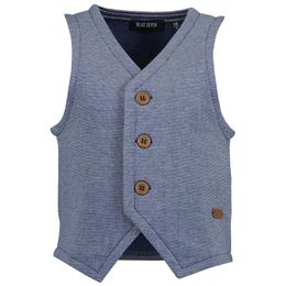 Blue Seven Sweatshirt &raquo;Sweat-Weste&laquo;, 1 Stk. 573 - DK BLAU 110 110 Schicke Sweat-Weste f&uuml;r Jungs