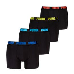 Puma Boxershorts »MEN EVERYDAY BOXER 4P ECOM«, 4er Packer Packung, mit breitem Logo-Webbund multicolor S S Herrenunterhose von Puma