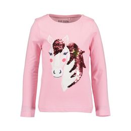 Blue Seven Langarmshirt &raquo;Langarmshirt&laquo; 1 Stk. 416 - AZALEE 110 110 M&auml;dchen Langarmshirt mit gro&szlig;em Print