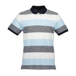Blue Seven Poloshirt &raquo;Poloshirt&laquo; 1 Stk. 516 - MITTELBLAU M M Trendiges Poloshirt mit garngef&auml;rbten Streifen