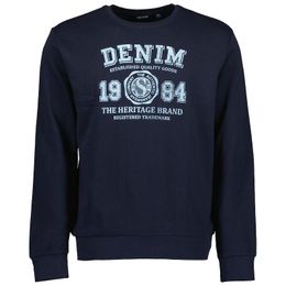 Blue Seven Sweatshirt &raquo;Sweatshirt&laquo;, 1 Stk. 598 - NACHTBLAU XL XL Trendiges M&auml;nner Sweatshirt f&uuml;r den Alltag
