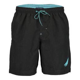 Blue Seven Badehose &raquo;Badeshorts&laquo; 1 Stk. Druck 999 - SCHWARZ L L L&auml;ssige Herren Badeshorts mit kleinem Segelboot Print